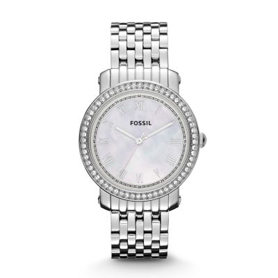 Fossil Emma Stainless Steel Watch | Devcube
