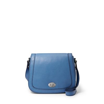 Marlow Short Shoulder Flap Color: Bright Blue Handbag | Devcube