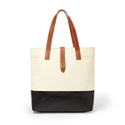 Austin Tote Color: Bone Handbag | Quadeo
